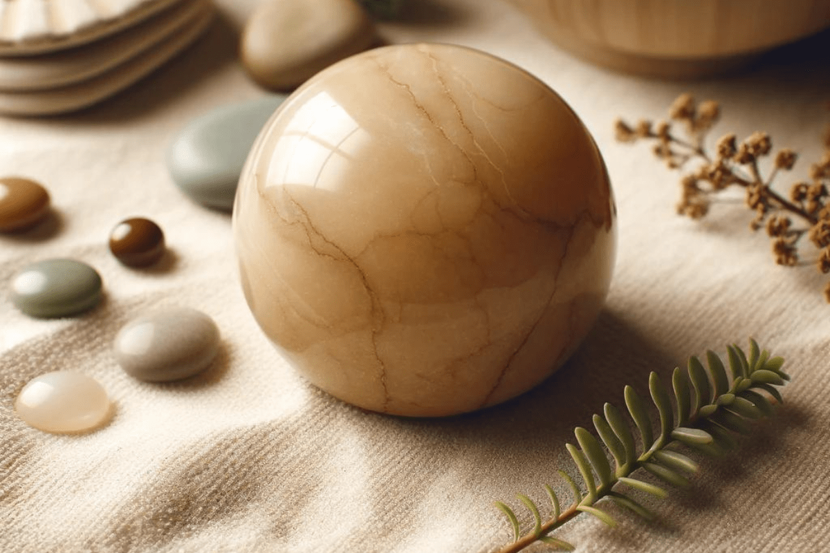 Pierre beige en lithothérapie : jaspe beige, ses vertus